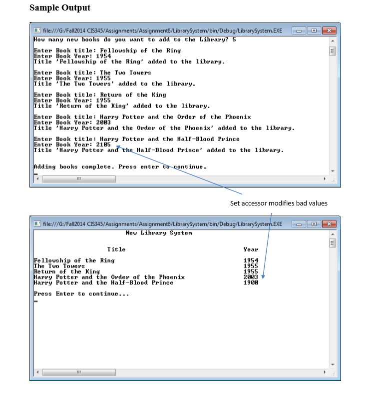 Solved Program Overview The New Library is commissioning a | Chegg.com