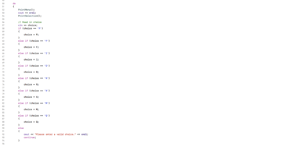 Solved I'm stuck on the following code where I am trying to | Chegg.com