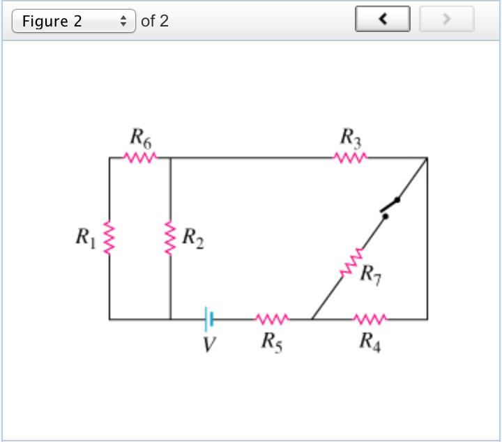 Solved Consider the network of four resistors shown in the | Chegg.com