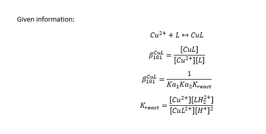 Solved mathematically show how Kreact, Ka1, and Ka2 can be | Chegg.com