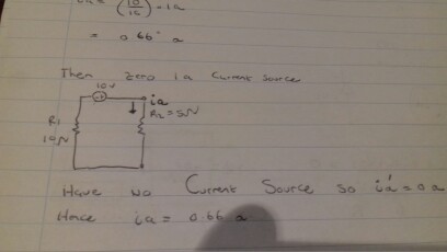 Solved have independent 10v source and 1 ampere source it | Chegg.com