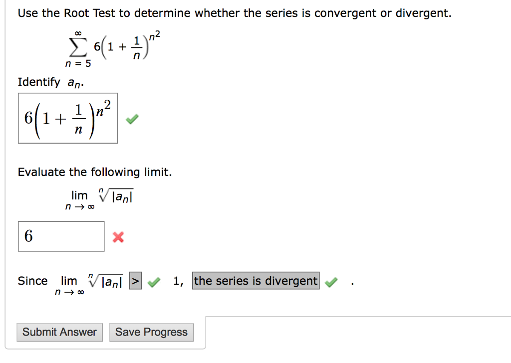 Solved Use the Root Test to determine whether the series is | Chegg.com