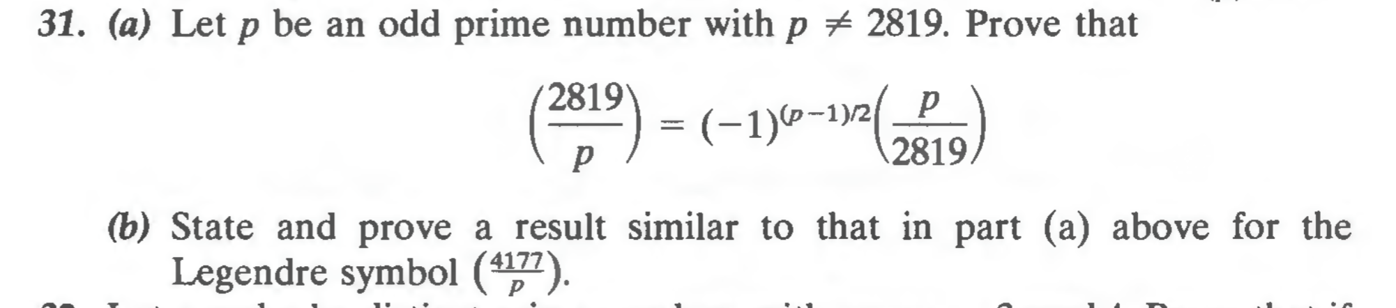 Solved Let p be an odd prime number with p 2819. Prove that | Chegg.com