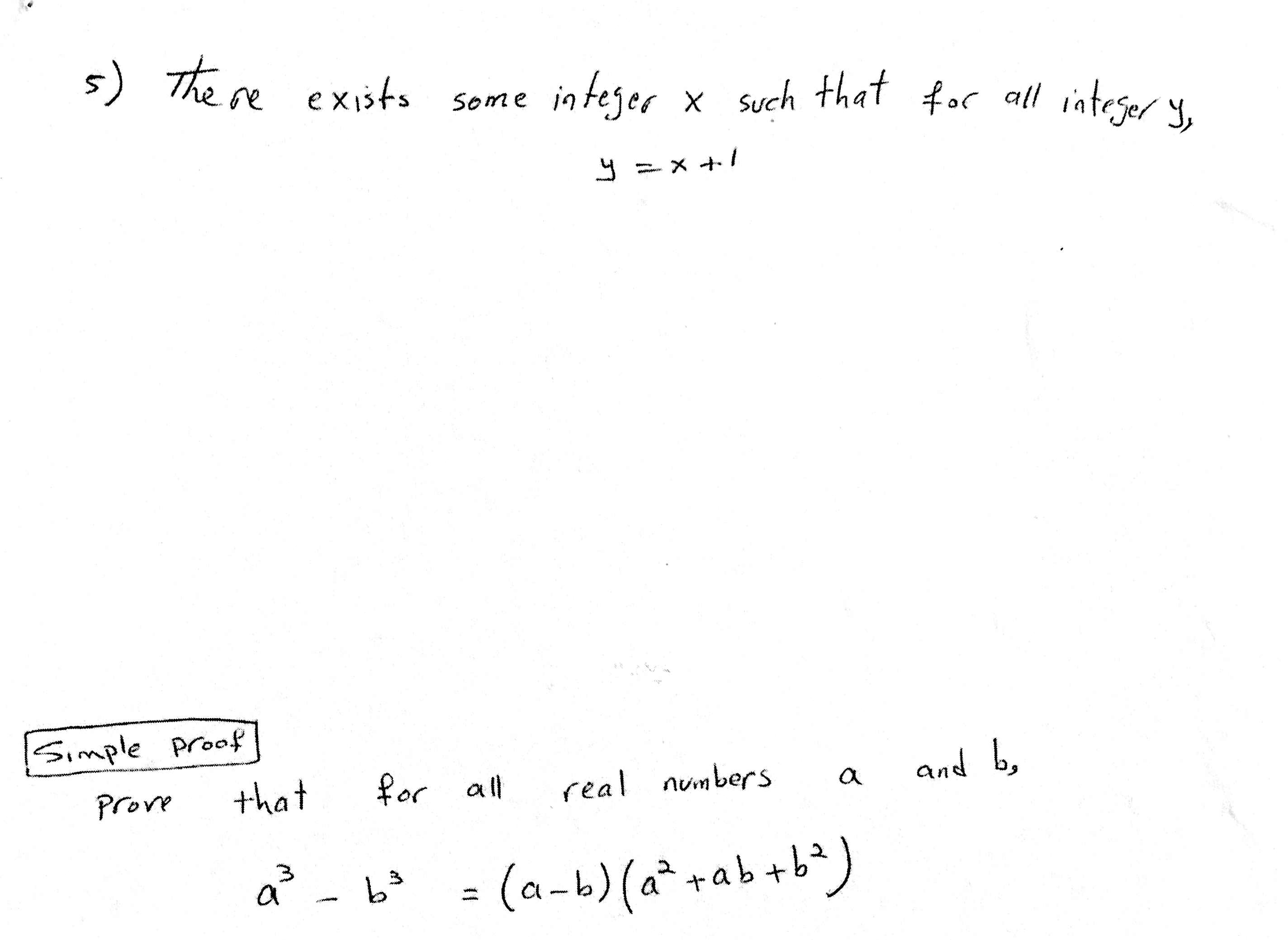 Solved Determine whether or not each of the following | Chegg.com