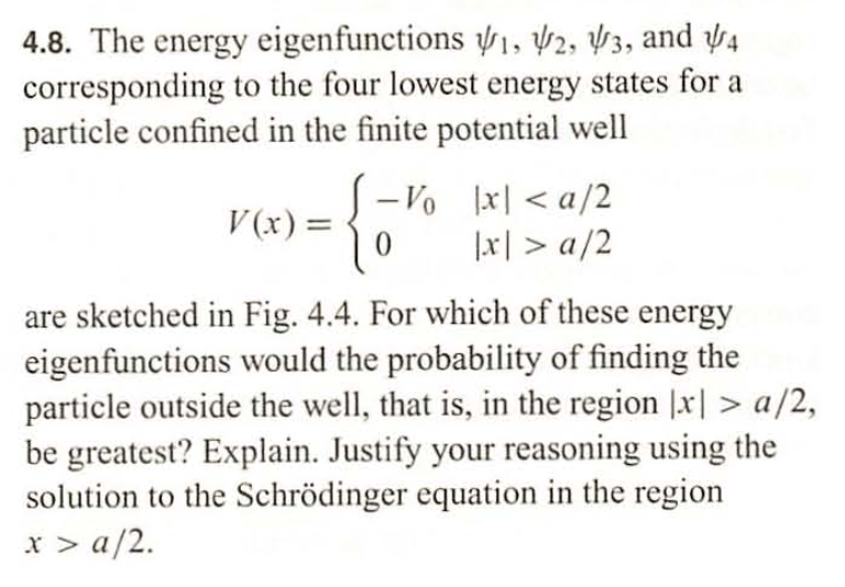 Solved The energy eigenfunctions psi_1, psi_2, psi_3, and | Chegg.com