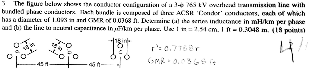 Solved The figure below shows the conductor configuration of | Chegg.com
