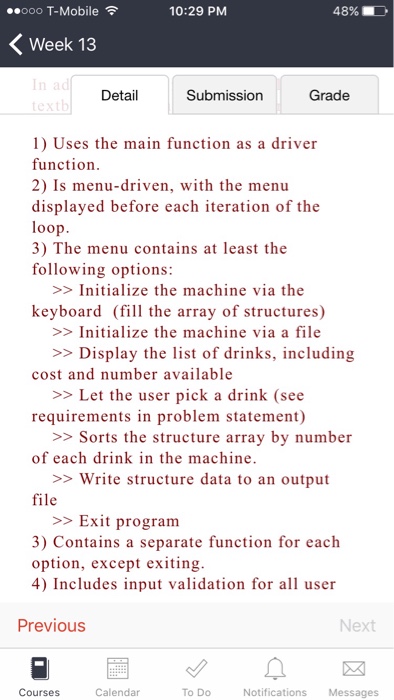Solved B Drink Machine Simulator C Tt Write A Program That