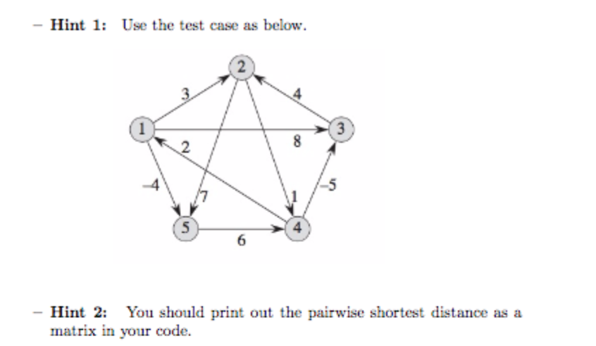Solved Task 1 (100 pts ). Implement the | Chegg.com