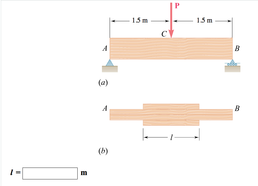 Solved A preliminary design on the use of a simply supported | Chegg.com
