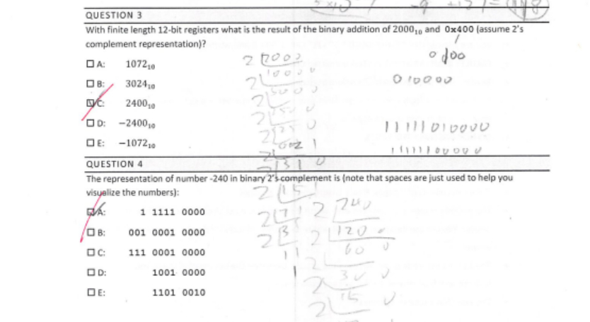 Solved With finite length 12 - bit registers what is the | Chegg.com