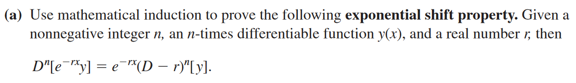 Solved Use mathematical induction to prove the following | Chegg.com