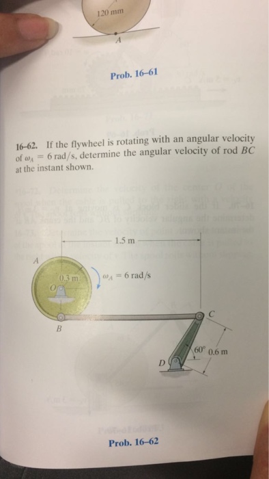 Solved If The Flywheel Is Rotating With An Angular 