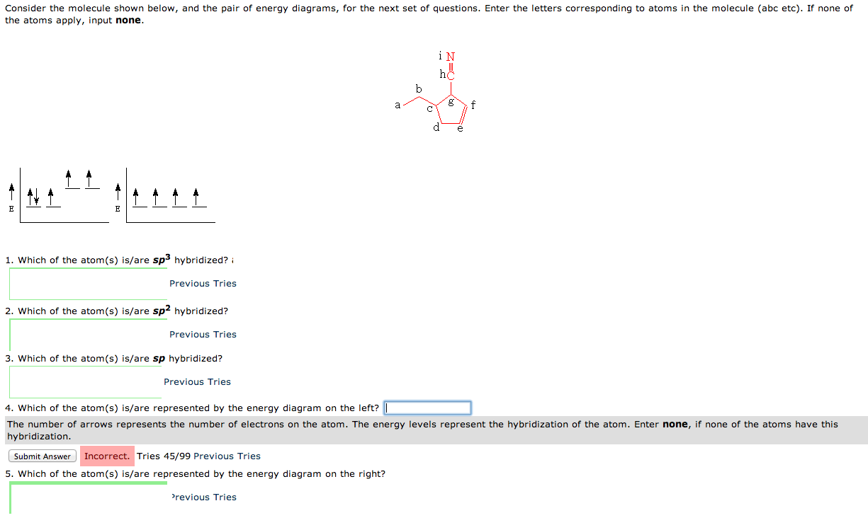 Solved Consider the molecule shown below, and the pair of | Chegg.com