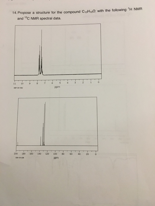 Solved For question 14, What is the structure? Assign | Chegg.com