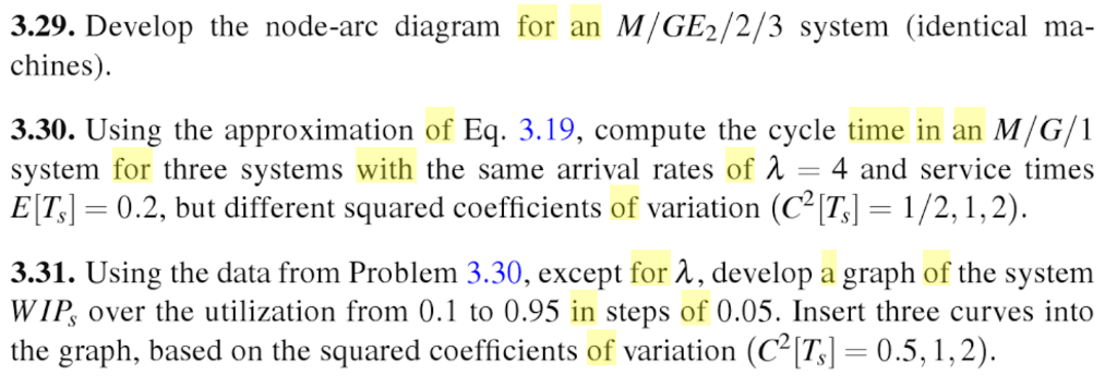 he node-are diagram for an M/G E2/2/3 system | Chegg.com