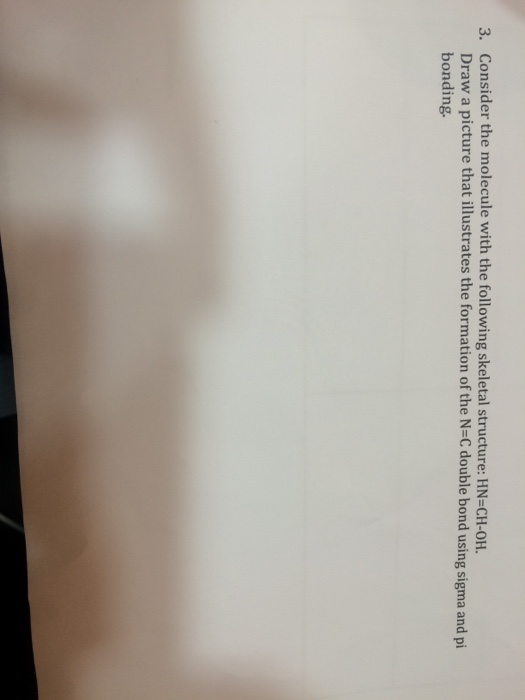 Solved Consider the molecule with the following skeletal | Chegg.com