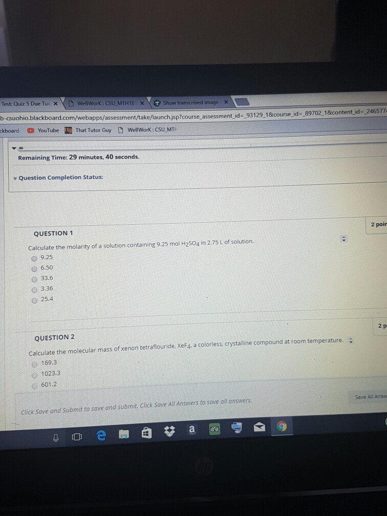 Solved Test: Qhuiz 5 Due Tue xWeBWork: CSU MTH18 XShow | Chegg.com Solved Test: Qhuiz 5 Due Tue xWeBWork: CSU MTH18 XShow | Chegg.com