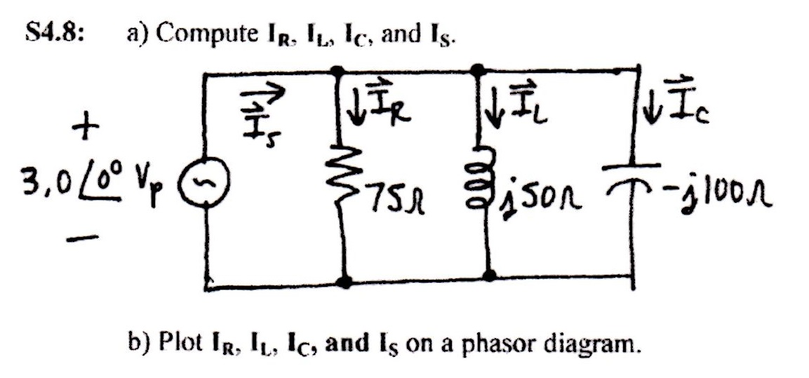 Compute IR, IL, IC, and IS. Plot IR? IL, IC, and IS | Chegg.com