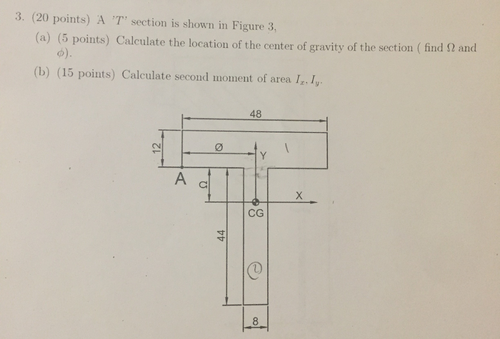 Solved 3. (20 points) A T" section is shown in Figure 3, (a) | Chegg.com