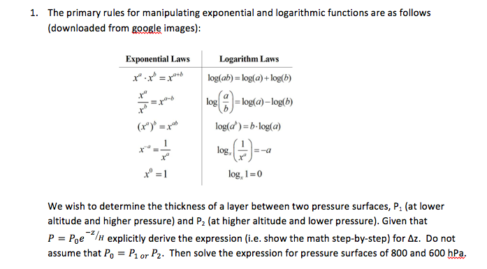 Logarithmic Rules
