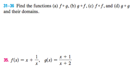 Solved Find the functions f degree g, g degree f, f degree | Chegg.com