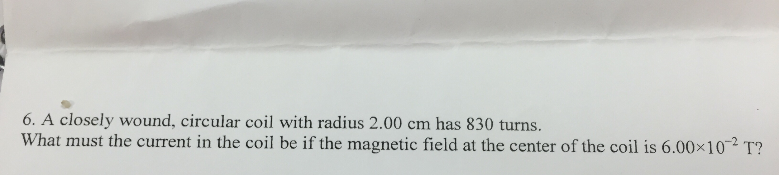 Solved: A Closely Wound, Circular Coil With Radius 2.00 Cm... | Chegg.com