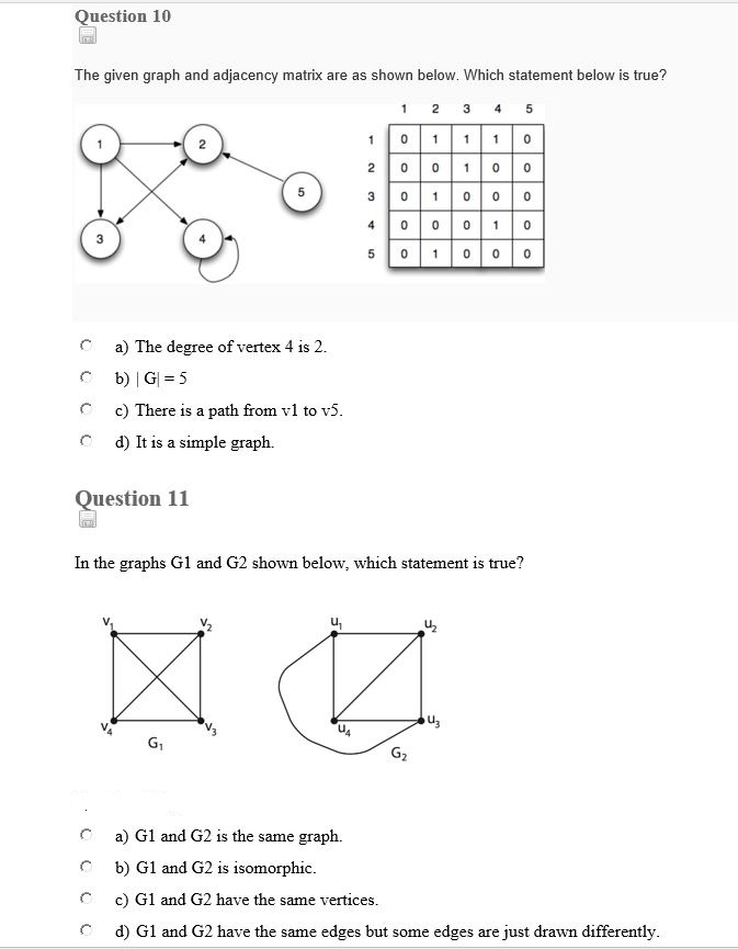 Solved Here some Graphical item and very easy math MCQ. | Chegg.com