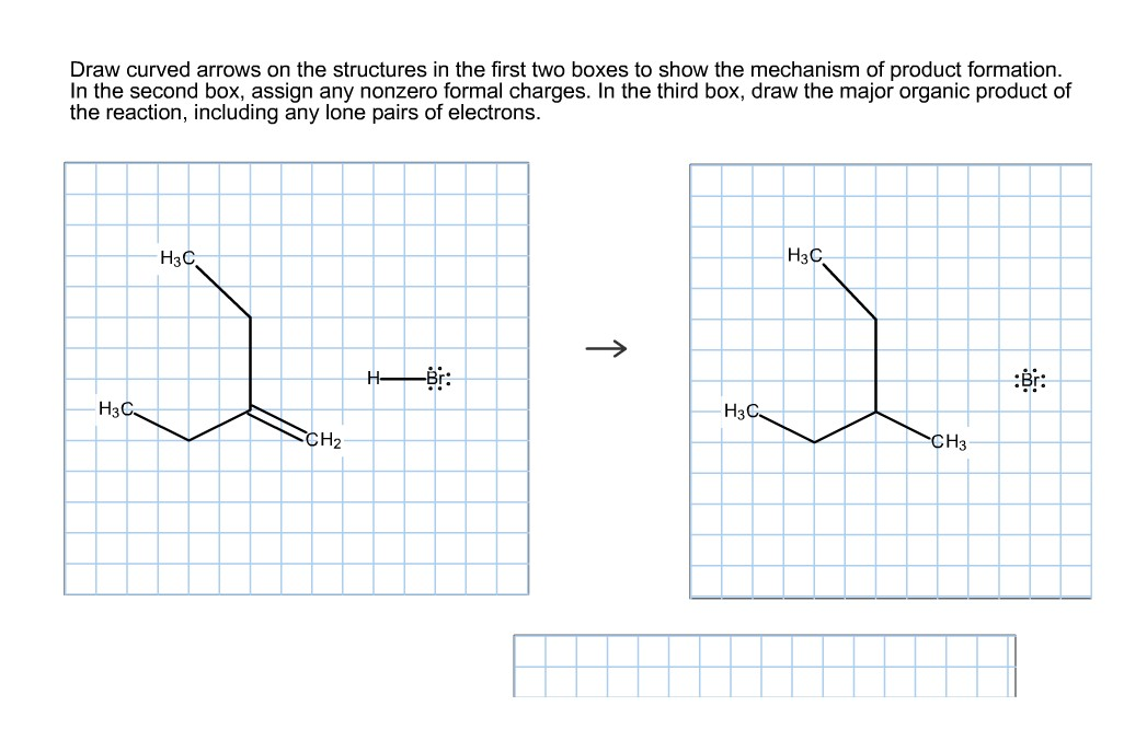 Solved Draw curved arrows on the structures in the first two | Chegg.com