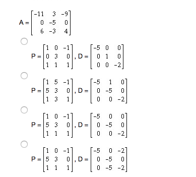 Solved QUESTION 1 Find a formula for Ak, given that A = | Chegg.com