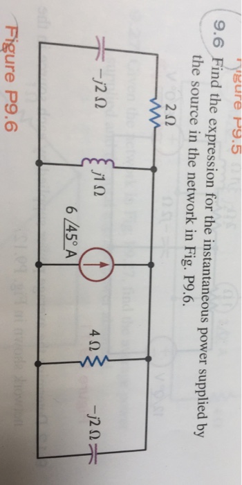 Solved Find the expression for the instantaneous power | Chegg.com