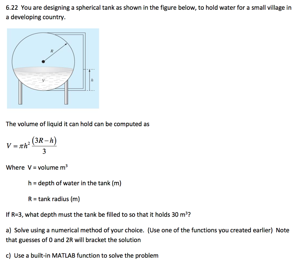 Solved You are designing a spherical tank as shown in the | Chegg.com
