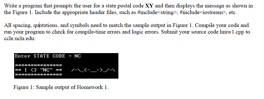 Solved Write a program that prompts the user for a state | Chegg.com