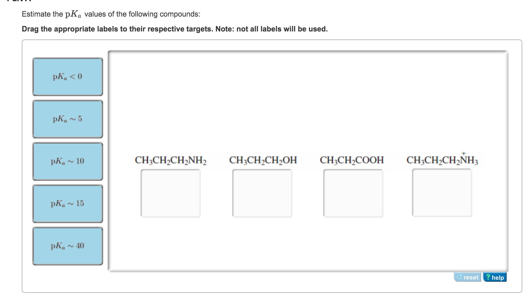 Solved Estimate the pKa values of the following compounds: | Chegg.com