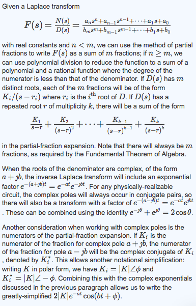 Solved Part A Partial-Fraction Expansion with Distinct | Chegg.com