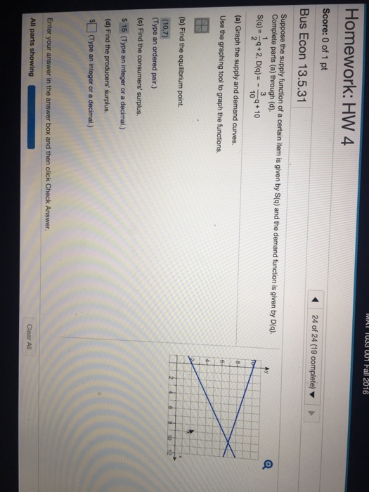 Solved Suppose the supply function of a certain item is | Chegg.com