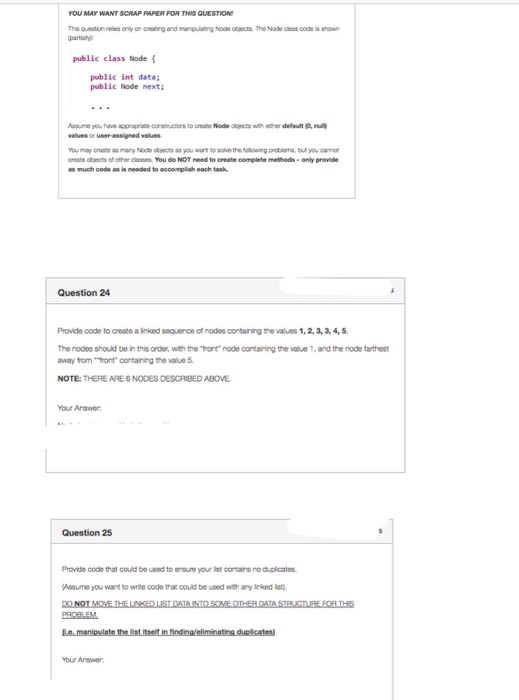 Solved This question roles only on creating and manipulating | Chegg.com