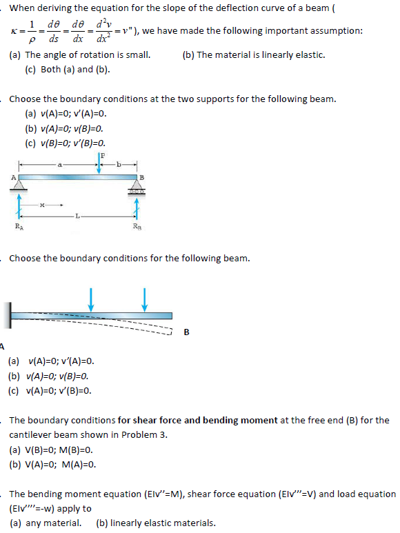 Solved for each part of the question choose the multiple | Chegg.com