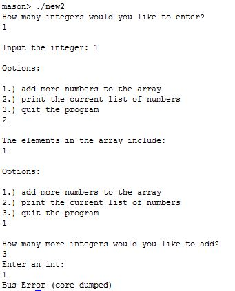 Solved I'm getting an error in my program, that gives me a | Chegg.com