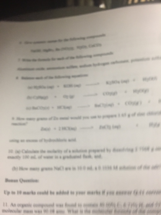 Solved Chem | Chegg.com