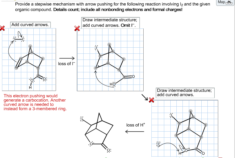 Solved Provide a stepwise mechanism with arrow pushing for | Chegg.com
