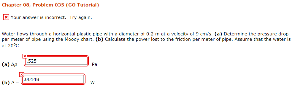 Solved Chapter 08, Problem 035 (GO Tutorial) Your answer is | Chegg.com