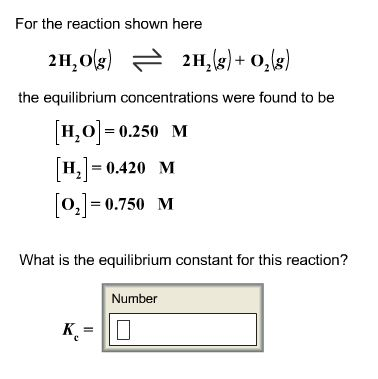 Solved For the reaction shown here 2H,O 2H2(g)+ O2 (g the | Chegg.com