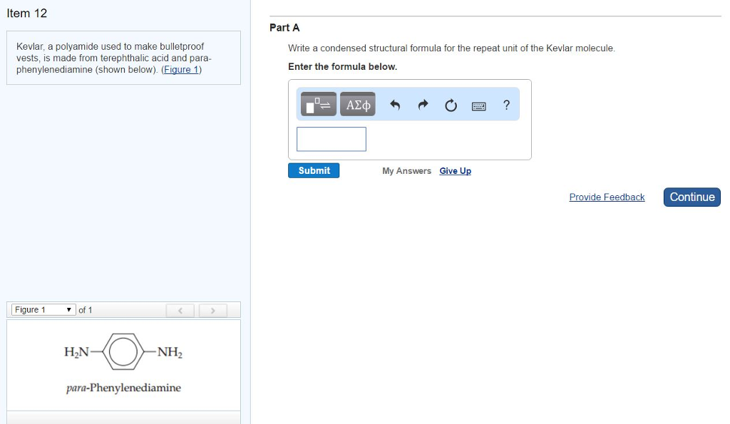 Solved Kevlar, a polyamide used to make bulletproof vests, | Chegg.com