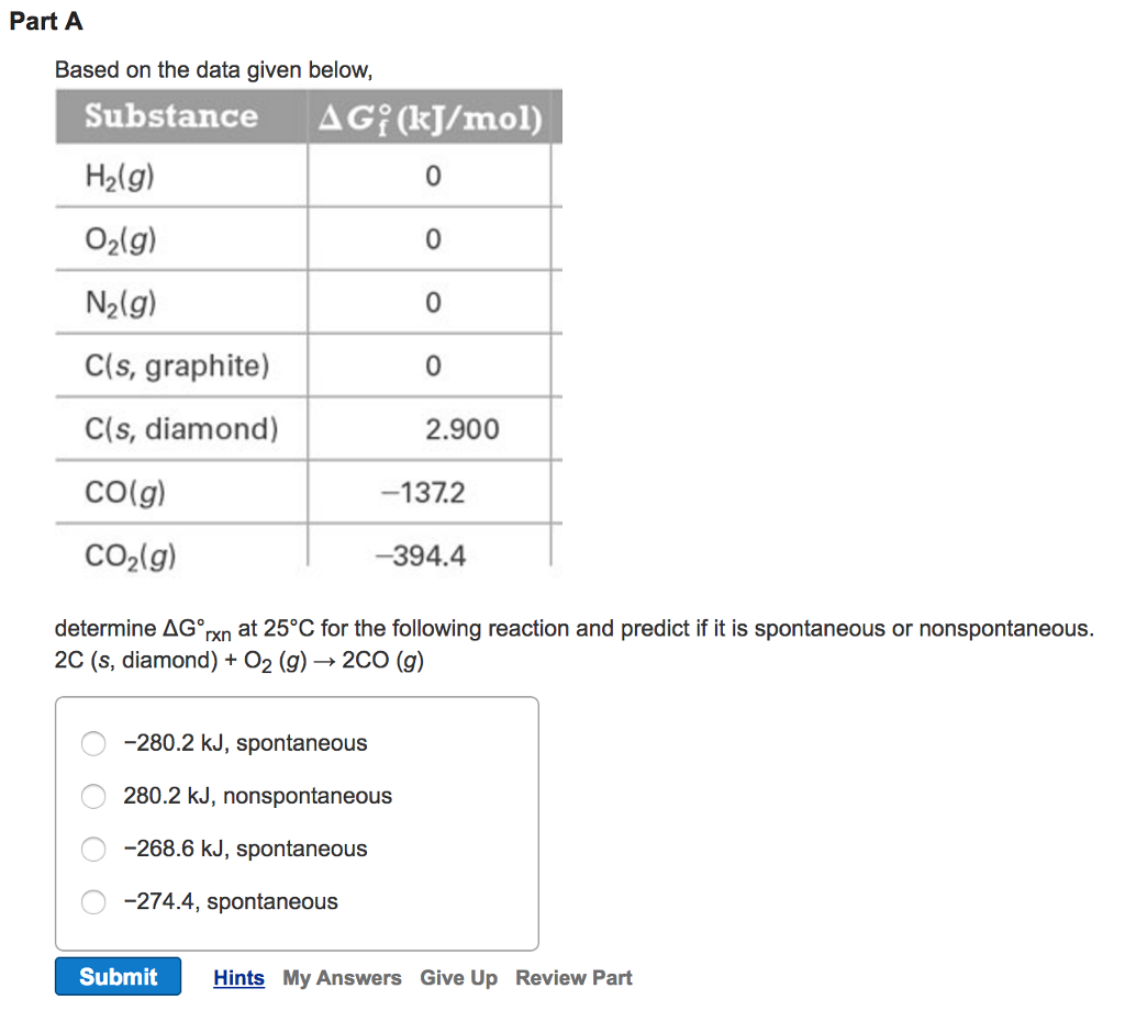 Solved Based on the data given below, determine Delta | Chegg.com