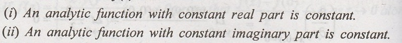 Solved I An Analytic Function With Constant Real Part Is 
