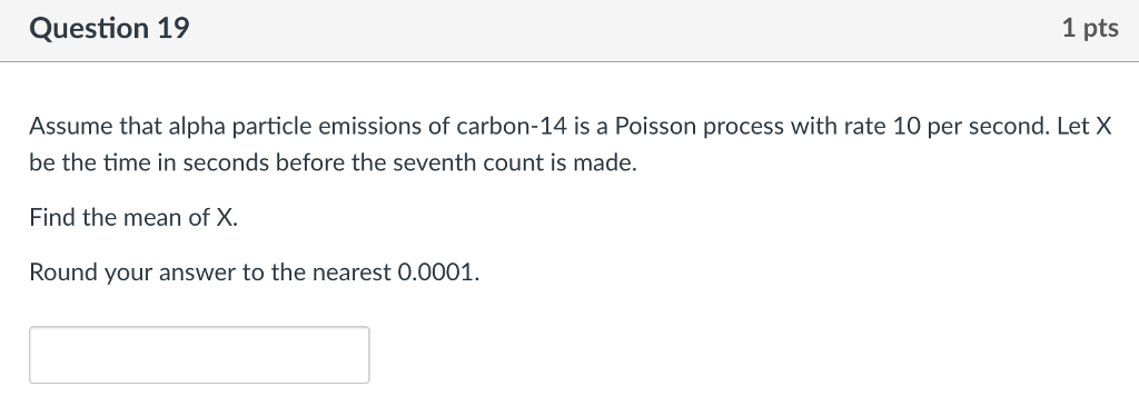 Solved Question 19 1 pts Assume that alpha particle | Chegg.com