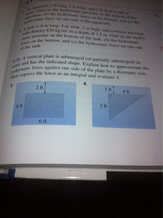 Solved mt long. 2 ft wide, and 3 t deep is full of aa a) the | Chegg.com
