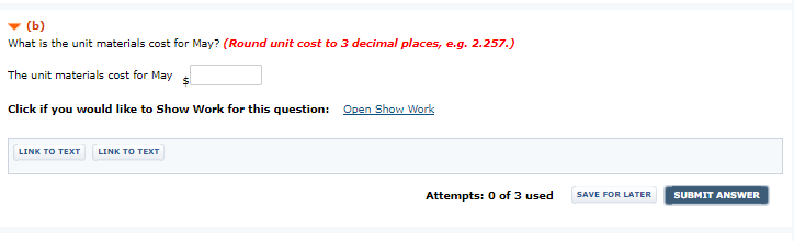 Solved Exercise 16-3 (Part Level Submission) The ledger of | Chegg.com