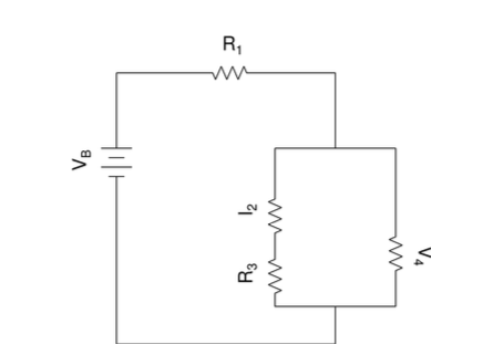 Solved Figure 1: Complex resistor circuit where VB = 10.0V , | Chegg.com