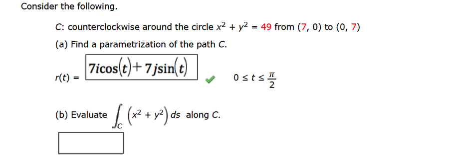 Solved Consider the following. C: counterclockwise around | Chegg.com Solved Consider the following. C: counterclockwise around | Chegg.com